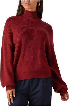 Moss Copenhagen Damen, Strickwaren, Rot, M/LGr&ouml;&szlig;e