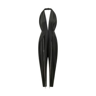 Coperni &Auml;rmelloser Jumpsuit - - Jumpsuits & Playsuits - Damen - Schwarzk - XS