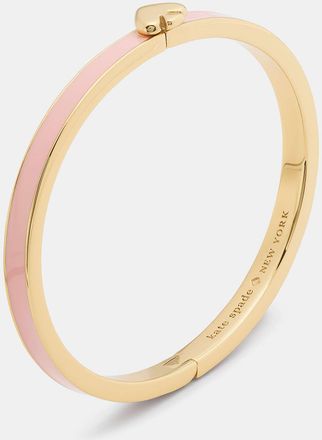 Kate Spade New York Kate Spade Everyday Spade Schmaler Armreif Aus Emaille f&uuml;r Frauen in Rosa | Metall