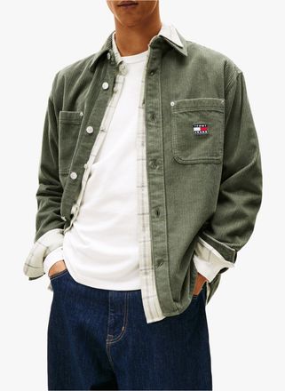 Tommy Hilfiger Chemise en velours c&ocirc;tel&eacute; en coton