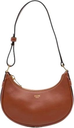Celine Sac bandouli&egrave;re Mini Ava Pre-owned - Femme - Pre-owned - Brun - Taille: ONE Size