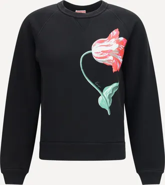 Kenzo Kenzo Tulip cotton Sweatshirt Female L