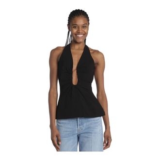 Misha Collection Alusia Top - - Tops - Damen - Schwarzk - S