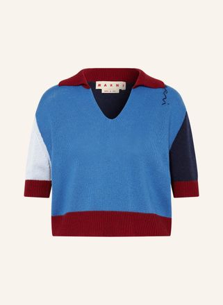 Marni Marni Strickshirt Aus Cashmere blau