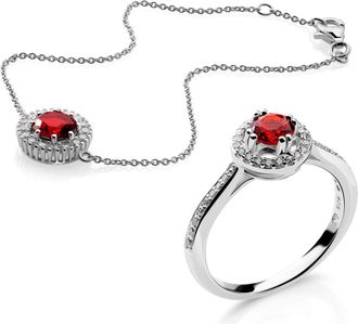 Orphelia Schmuck-Sets 925 Sterling Silber zirkonia SET-7477
