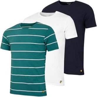 Lyle & Scott Lot de 3 t-Shirts en Coton mélangé imprimé pour Homme