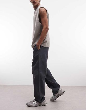 Carhartt Work in Progress Floyde - Relaxed-Fit-Hose in Anthrazit-Grau