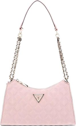 Guess Femme, Sacs, Rose, Taille: ONE Size Giully Top Zip Shoulder Bag
