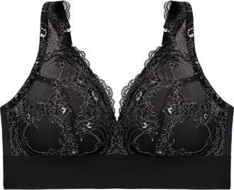 Glamorise Bramour Lexington Plunge-Bralette mit Spitze