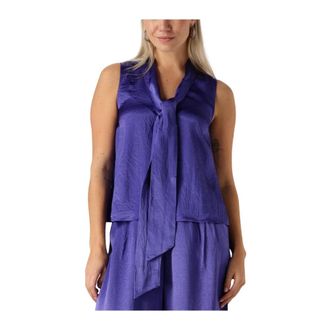 Selected Slfselene SL Top - - Tops - Damen - Lila - XS