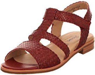 Sioux Femme Cosinda Mule, Rouge, 41 EU