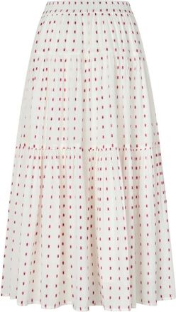 Lollys Laundry Femme, Jupes, Beige, Taille: 38 FR SunsetLL Maxi Skirt