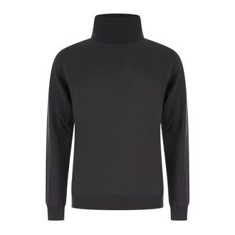 Zanone Pull &agrave; col roul&eacute; en laine vierge - Homme - Pulls - Gris - Taille: XL