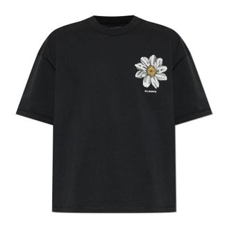AllSaints Homme, Tops, Noir, Taille: S Petals T-Shirt
