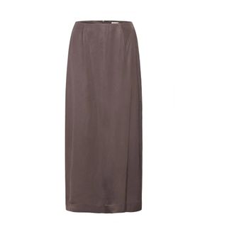 Ichi Midi-Rock - - Skirts - Damen - Braun - XL