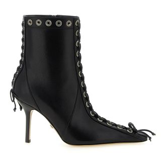 Mach & Mach Mach & Mach, Femme, Chaussures, Noir, Taille: 36 EU Bottines à Corset Cristallisées