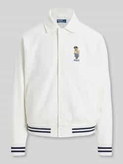 Polo Ralph Lauren Vintage Fit Sweatjacke aus Baumwoll-Mix