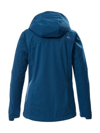 Killtec Softshelljacke KOS 69 WMN SFTSHLL JCKT Winddichte, wasserabweisende Damenjacke mit abnehmbarer Kapuze
