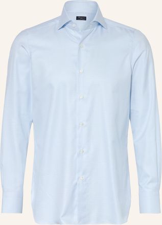 Finamore Finamore 1925 Hemd Napoli Eduardo Regular Fit blau