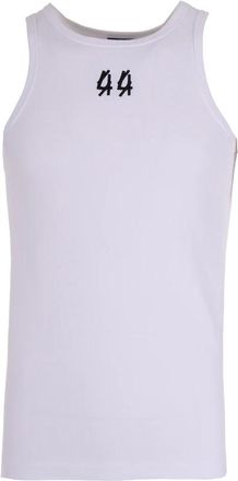 44 Label Group Homme, Tops, Blanc, Taille: XL D&eacute;bardeur