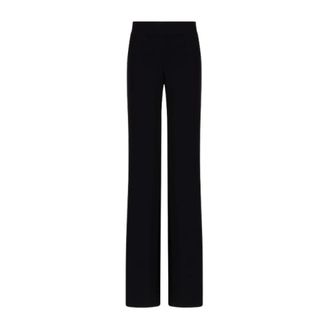 Emporio Armani Femme, Pantalons, Noir, Taille: 38 FR Pantalon en Polyester