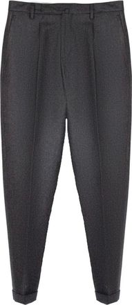 BRIGLIA 1949 Homme, Pantalons, Gris, Taille: L Pantalon Pliss&eacute; Tailleur