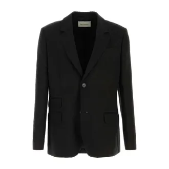 Ami Gerade geschnittene- einreihige Jacke - - Jackets - Herren - Schwarzk - M