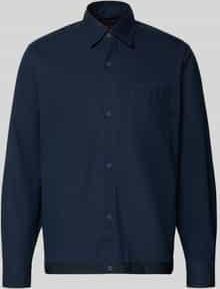 Boss Orange by Hugo Boss Regular Fit Overshirt aus Baumwoll-Mix Modell LOBEL_M