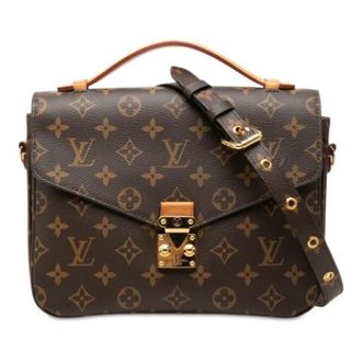 Louis Vuitton Pre-owned Pochette Metis - - Pre-owned - Damen - Braun - ONE SIZE