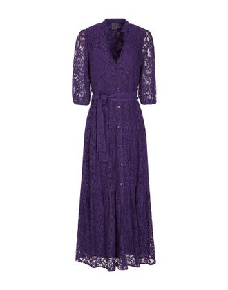 8 by YOOX LACE MAXI DRESS