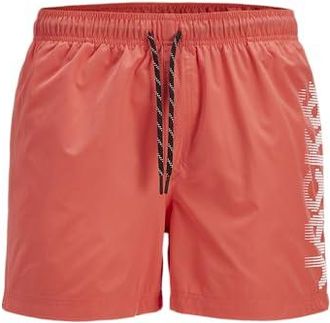Jack & Jones Jpstmaui Jjswim Splice Logo AKM Sn, Corail, S Hommes