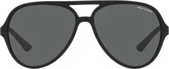 A|X Armani Exchange Homme, Accessoires, Noir, Taille: 60 MM Lunettes de soleil