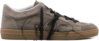 Santha Santha, Homme, Chaussures, Brun, Taille: 40 EU Santha Baskets &agrave; Lacets