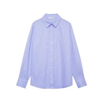 Anine Bing Essie Shirt - - Blouses & Shirts - Damen - Blau - XS