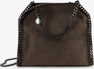 Stella McCartney Falabella Mini velvet crossbody bag - STELLA MCCARTNEY - gender_Woman