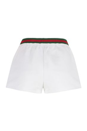 Gucci Womens Cotton Shorts White