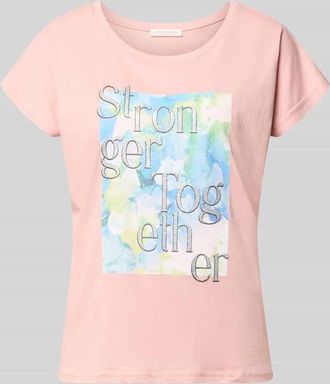 Christian Berg T-Shirt mit Statement-Print