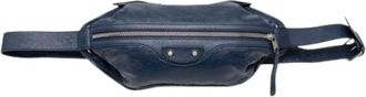 Balenciaga Pre-owned Fanny Pack - Homme - Pre-owned - Bleu - Taille: ONE Size