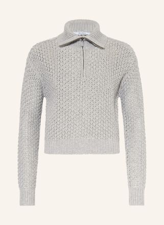 Max Mara Troyer Tequila Mit Glitzergarn grau