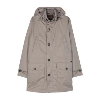 Moorer Torino-Wk Mantel - - Jackets - Herren - Grau - 3XL