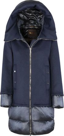 Moorer Femme, Manteaux, Bleu, Taille: 36 FR Sunrise Jacket
