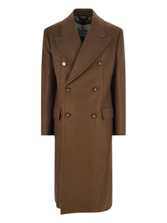 Vivienne Westwood Double-Breasted Wool And Cashmere Coat