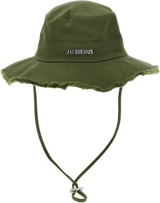 Jacquemus unisex, Accessoires, Vert, Taille: 58 CM Le Bob Artichaut Bucket Hat