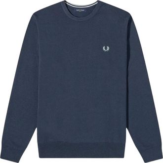 Fred Perry Herren, Strickwaren, Blau, XLGr&ouml;&szlig;e