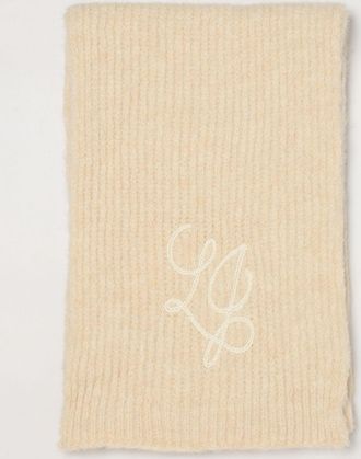 Liu Jo Strickschal aus Viskosemischung mit Ton-in-Ton-Logostickerei