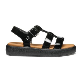 Geox D Camalei Flache Sandalen - - Shoes - Damen - Schwarzk - 37 EU