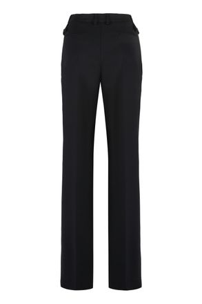 Pantaloni Torino Womens Virgin Wool Trousers Black Trouser Suits