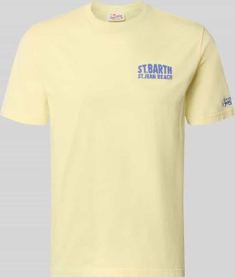 MC2 Saint Barth T-Shirt mit Label-Prints Modell PORTLAND