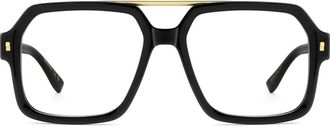 Dsquared2 unisex, Accessoires, Noir, Taille: 55 MM D2 0174 Optical Frame