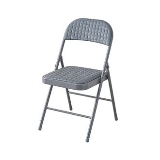 Generic Klappstuhl Gepolstert Einzeln Leicht Tragbar mit Metallrahmen Hoher Belastbarkeit Klappst&uuml;hle Camping Faltbar Keine Montage Erforderlich f&uuml;r Balkon Ga